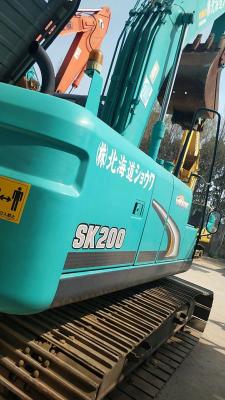 Cina Escavatore idraulico da 20 tonnellate utilizzato Kobelco 200 Escavatore per la costruzione di strade in vendita