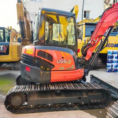 Cina L'escavatore Kubota U55-5 usato è venduto con uno sconto in Cina in vendita