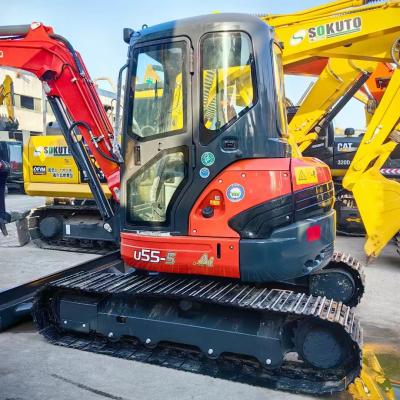 Cina L'escavatore Kubota U55-5 usato è venduto con uno sconto in Cina in vendita