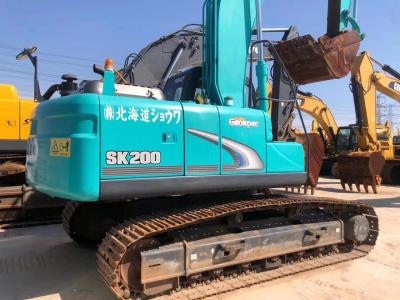 Cina Escavatore idraulico da 20 tonnellate utilizzato Kobelco 200 Escavatore per la costruzione di strade in vendita