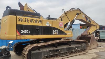 Cina Escavatore usato Cat 345C, originariamente importato dal Giappone in vendita