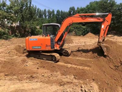 Cina Potente sistema di alimentazione del motore, eccellente escavatore giapponese Hitachi ZX60 in vendita