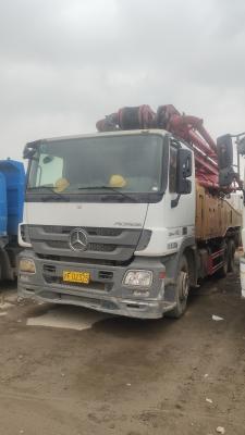 Cina Camionetto pompa calcestruzzo usato SANY in vendita, telaio Mercedes Benz in vendita