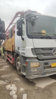 Cina Camionetto pompa calcestruzzo usato SANY in vendita, telaio Mercedes Benz in vendita