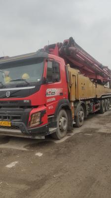 Cina Camionetto pompa calcestruzzo usato SANY in vendita, telaio Mercedes Benz in vendita