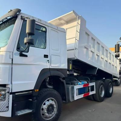 China Used HOWO dump truck, front four and rear eight wheels for sale
