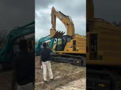 Tweedehands graafmachine CAT 330GC, in China vervaardigd, Amerikaans merk