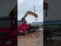 XCMG folding boom crane, XCMG truck-mounted crane