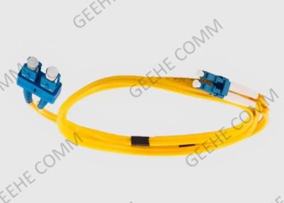 China Multimode LC aan van het de Vezelflard van Sc Duplexkoord 30M Lengths Te koop