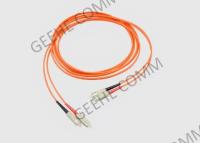 China PVC Jacket 9/125 Singlemode Duplex Fiber Optic Patch Cable SC-SC for sale