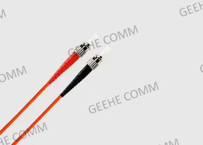 Cina 3 st del duplex 62.5/125 del tester OM1 alla fibra Jumper Cable della st in vendita
