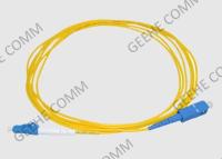 China Single Mode LC to SC 2.0mm Fiber Optic Patch Cord Simplex 9/125 for sale