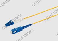 China Single Mode LC to SC 2.0mm Fiber Optic Patch Cord Simplex 9/125 for sale