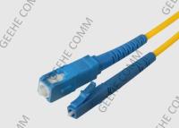 China Single Mode LC to SC 2.0mm Fiber Optic Patch Cord Simplex 9/125 for sale