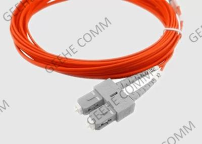 China Duplex ST To SC 0.9mm 2M Multimode Fiber Optic Patch Cord for sale