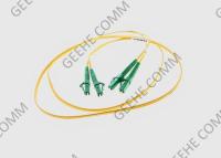 China LC-LC G657A Multimode PVC OFNR Duplex 100M Fiber Patch Cord for sale