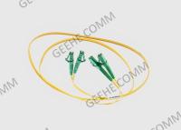 China LC-LC G657A Multimode PVC OFNR Duplex 100M Fiber Patch Cord for sale