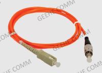 China Single Mode Simplex 3M LSZH G652D ST to SC Fiber Optic Patch Cord 9/125 OS2 for sale