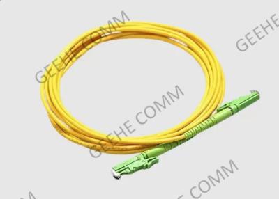 Cina Il simplex del singolo modo OS1 2 metri di toppa della fibra cabla E2000 a LC in vendita