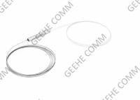 China Steel Tube FTTH Bare 1x4 PLC Splitter 1260-1650nm Low PDL for sale