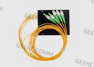 Китай Splitter 1×4 оптического волокна коробки CATV FTTH ABS одиночного режима FC UPC продается