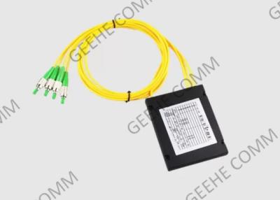 Китай Соединитель модуля FC/APC Splitter PLC оптического волокна коробки ABS 1×3 продается
