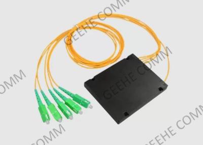 China 1x4 PLC ABS Doostype Sc van de Vezel Optisch Splitser aan UPC voor CATV/FTTH Te koop