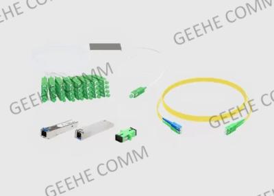 China FTTX-Optische Splitser van de Netwerksc/apc de Mini1×2 Vezel Te koop