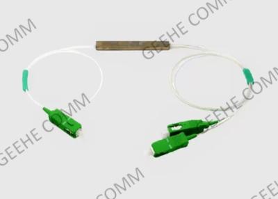 중국 1 아웃에서 2와 5G 1×2 FTTH SC APC 0.9 밀리미터 광 분배기 판매용