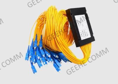 China fibra óptica de Corning del solo modo del módulo del divisor del PLC de la fibra de 1x32 SC-UPC en venta