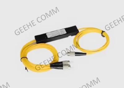China ABS Box Single Mode FC/UPC 1 To 2 Fiber Optic Cable Splitter for sale