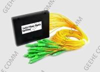 China SC/APC ABS Module Pigtailed 1x32 PLC Fiber Optic Splitter 1260-1650nm for sale