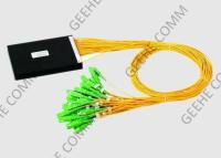China SC/APC ABS Module Pigtailed 1x32 PLC Fiber Optic Splitter 1260-1650nm for sale