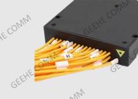 China SC/APC ABS Module Pigtailed 1x32 PLC Fiber Optic Splitter 1260-1650nm for sale