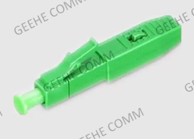China Conector de APC los 250μM Fiber Optic LC del solo modo del campo de la virola en venta