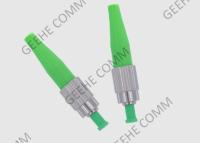 China Simplex Single Mode FC APC Fiber Optic Connector 0.3dB Insertion Loss for Patch Cords for sale