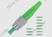 China Simplex Single Mode FC APC Fiber Optic Connector 0.3dB Insertion Loss for Patch Cords for sale