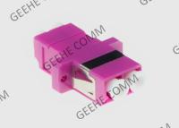 China SC Multimode OM4 Simplex Fiber Optic Adapter for sale