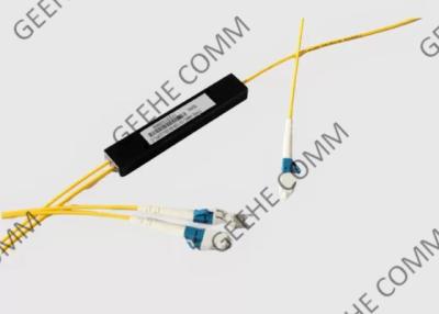 China FTTH Dual Window Splitter Ratio LC/UPC 1x2 FBT Coupler WDM factory