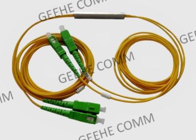 중국 단일모드는 WDM 파장 분할 다중화기 1310nm과 1550nm을 녹였습니다 판매용