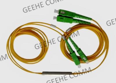 중국 단일모드는 WDM 파장 분할 다중화기 1310nm과 1550nm을 녹였습니다 판매용