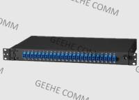 China 2U 48 Port SC Adapter Fiber Optic Patch Panel Wall Mount Cold Rolled Steel for sale