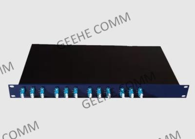 中国 黒い多重モードの複式アパートの1.2mm 12左舷SC繊維パッチ盤 販売のため