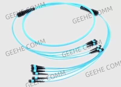 중국 단일모드 라이저 OFNR 2.0 밀리미터 1m MPO 섬유 케이블 판매용