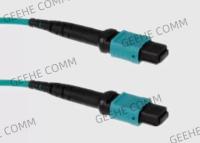 China 16F MPO Pre-Terminated Trunk Cable 2M 40G Low Insertion Loss Fiber Optic for sale