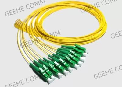 China 12 coleta estándar de la fibra óptica del soporte OS2 LC APC 9/125μm en venta