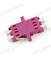 China SC Multimode OM4 Simplex Fiber Optic Adapter for sale