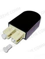 China SC/UPC Multimode OM3 Duplex Fiber Optic Loopback Module/Adapter（50/125） for sale