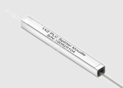 China Steel Tube Type FTTH Bare 1x4 PLC Splitter for sale