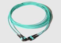 China 12 Core OM4 MTP Trunk Cable for sale